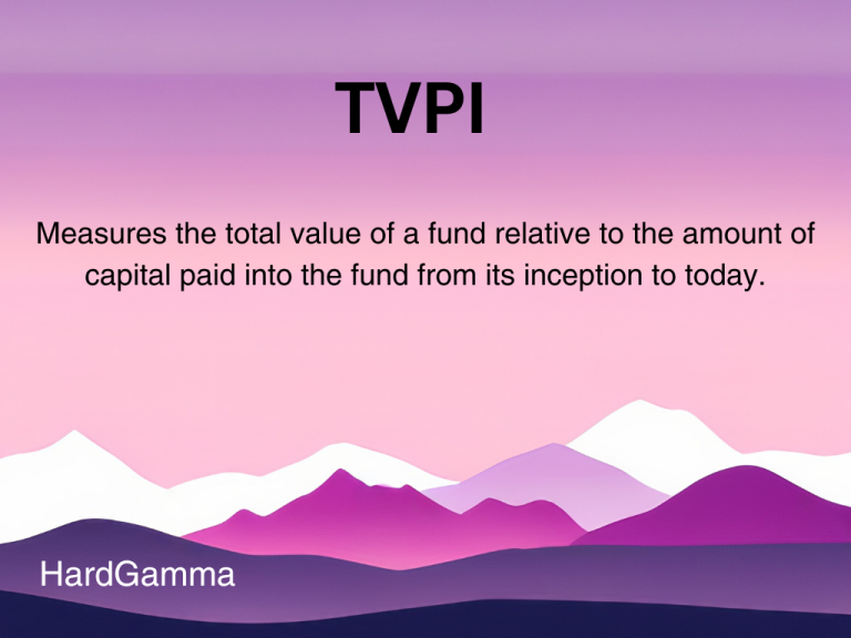 Total Value to Paid In (TVPI) - HardGamma